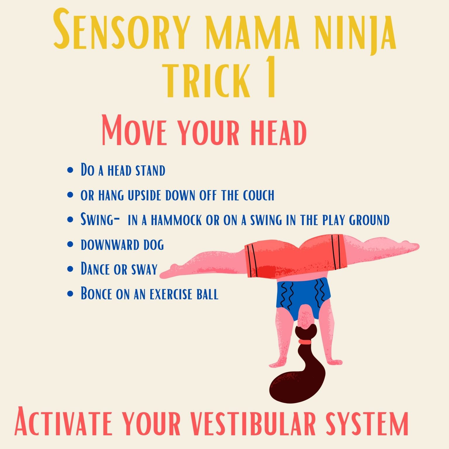 Sensory Triggers for Moms - Toddler Development