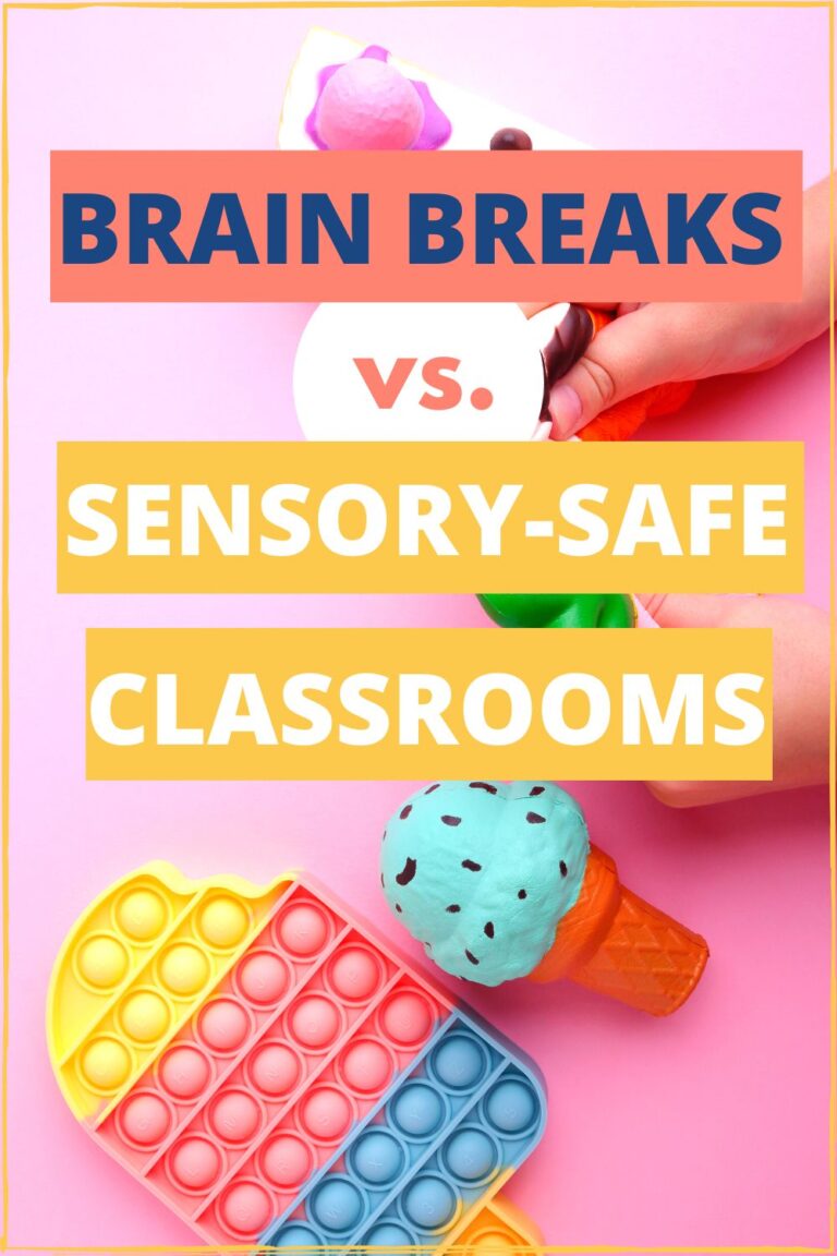 Brain Breaks vs. Sensory Safe Classrooms - Toddler Development